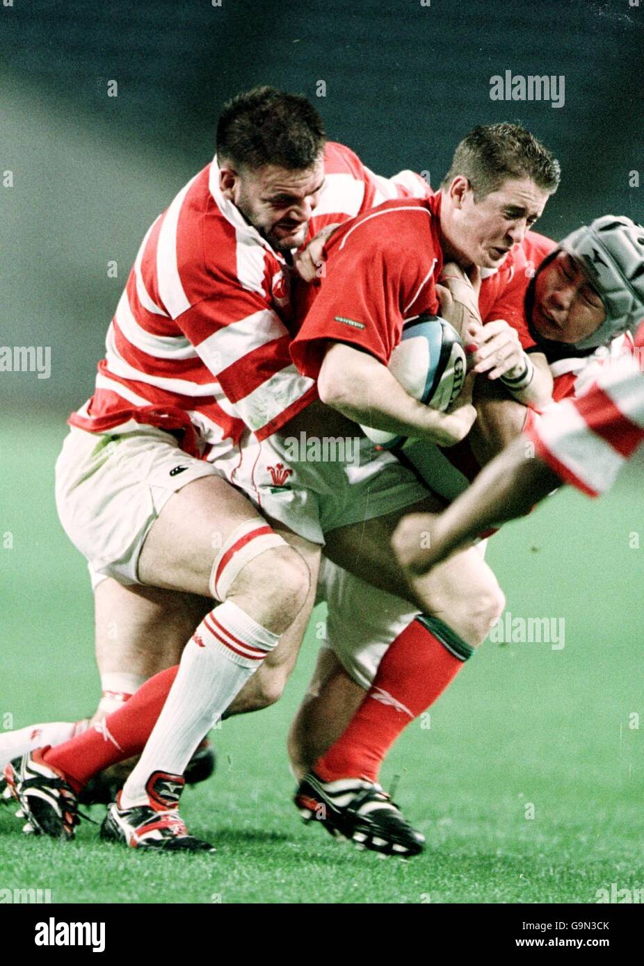 Rugby union japan select v wales nagai stadium osaka hi-res stock ...