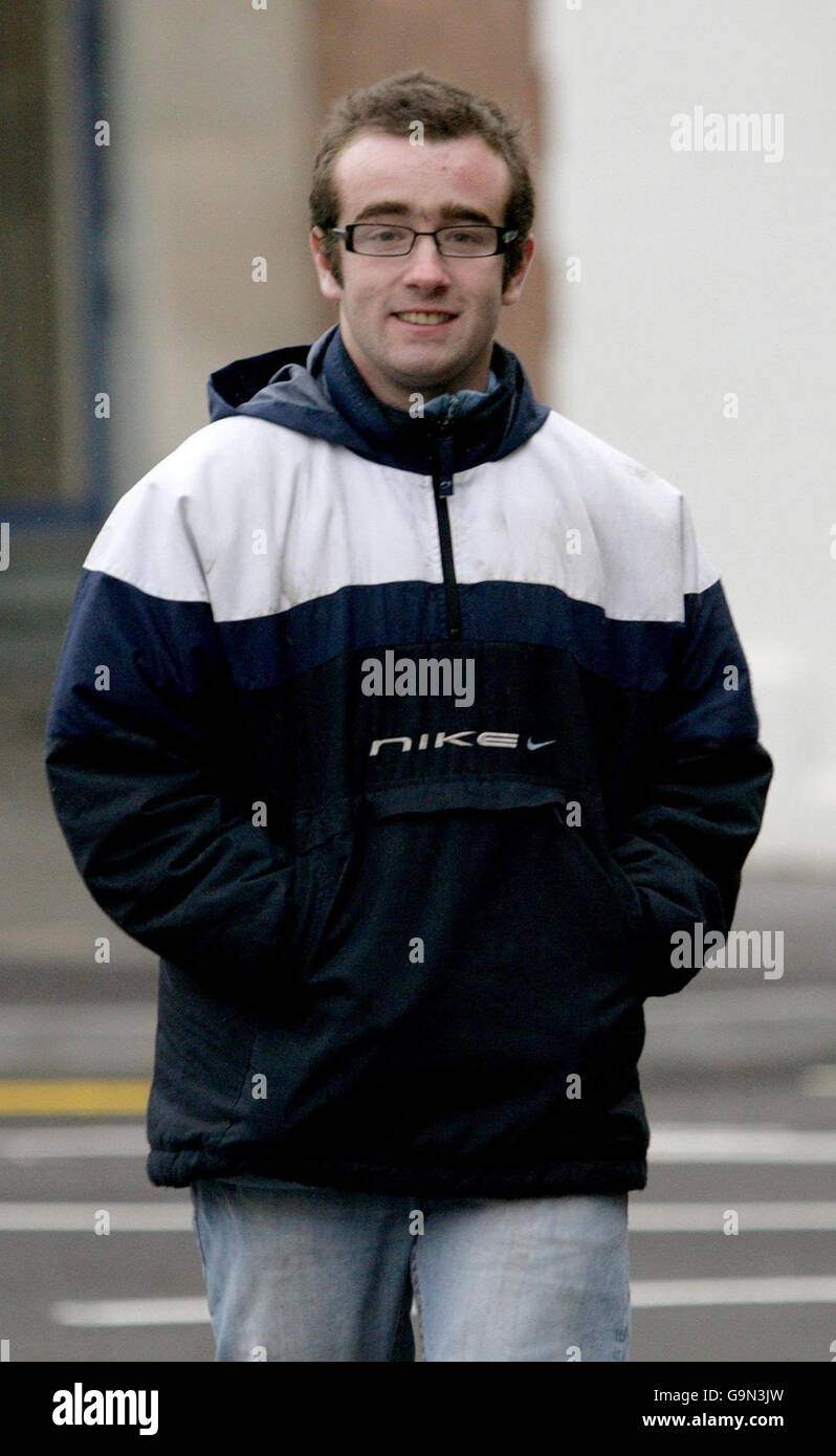 Michael Jones, 19, arrives at Swansea Magistrates' Court, where he is ...