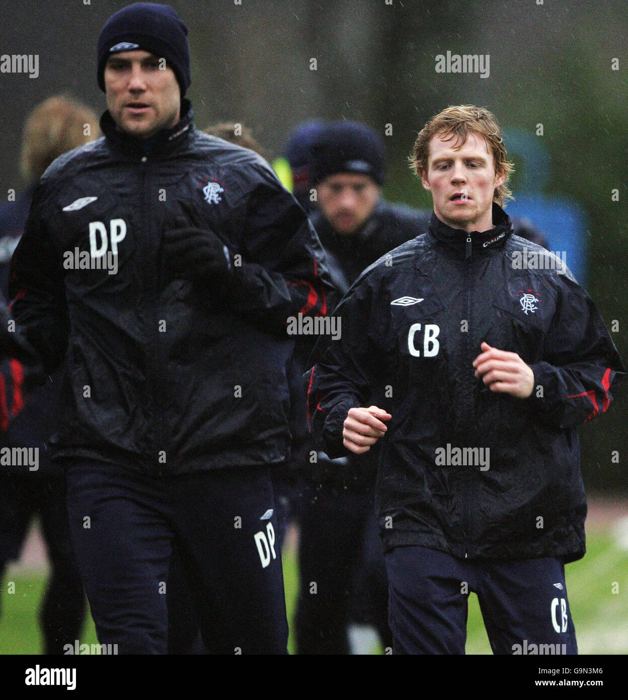 Rangers chris burke right dado prso training session murray park hi-res ...