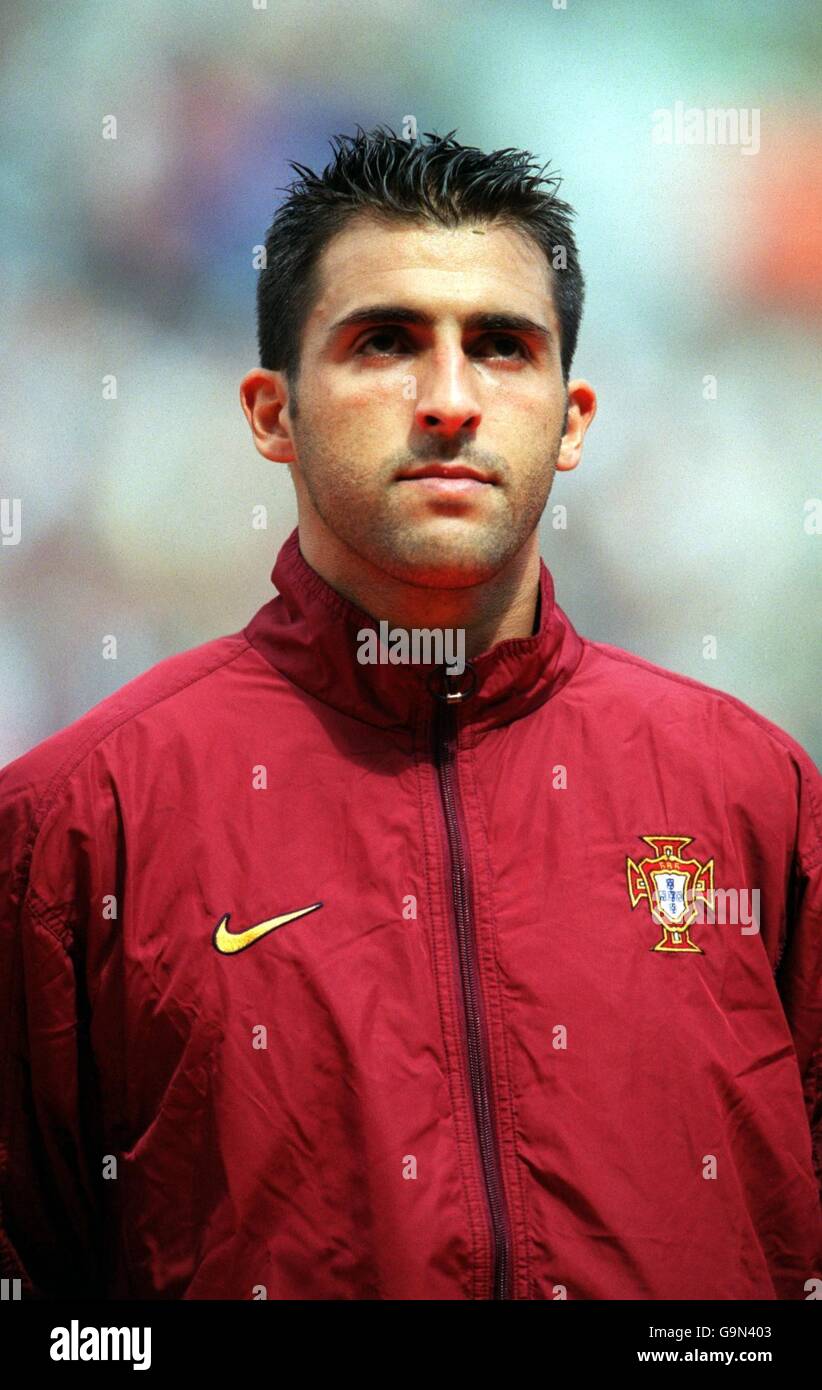Soccer world cup 2002 qualifier group two ireland v portugal hi-res ...