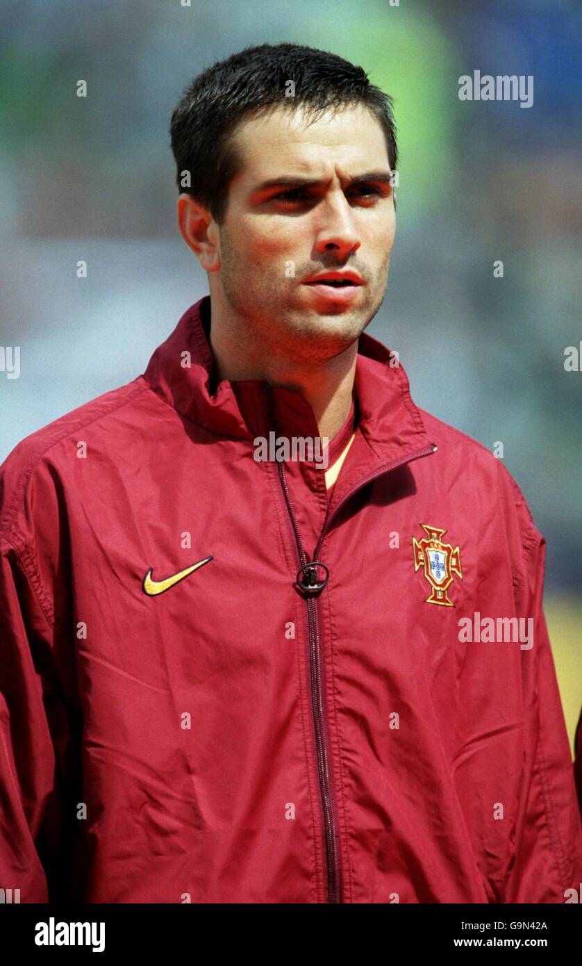 Soccer world cup 2002 qualifier group two ireland v portugal hi-res ...