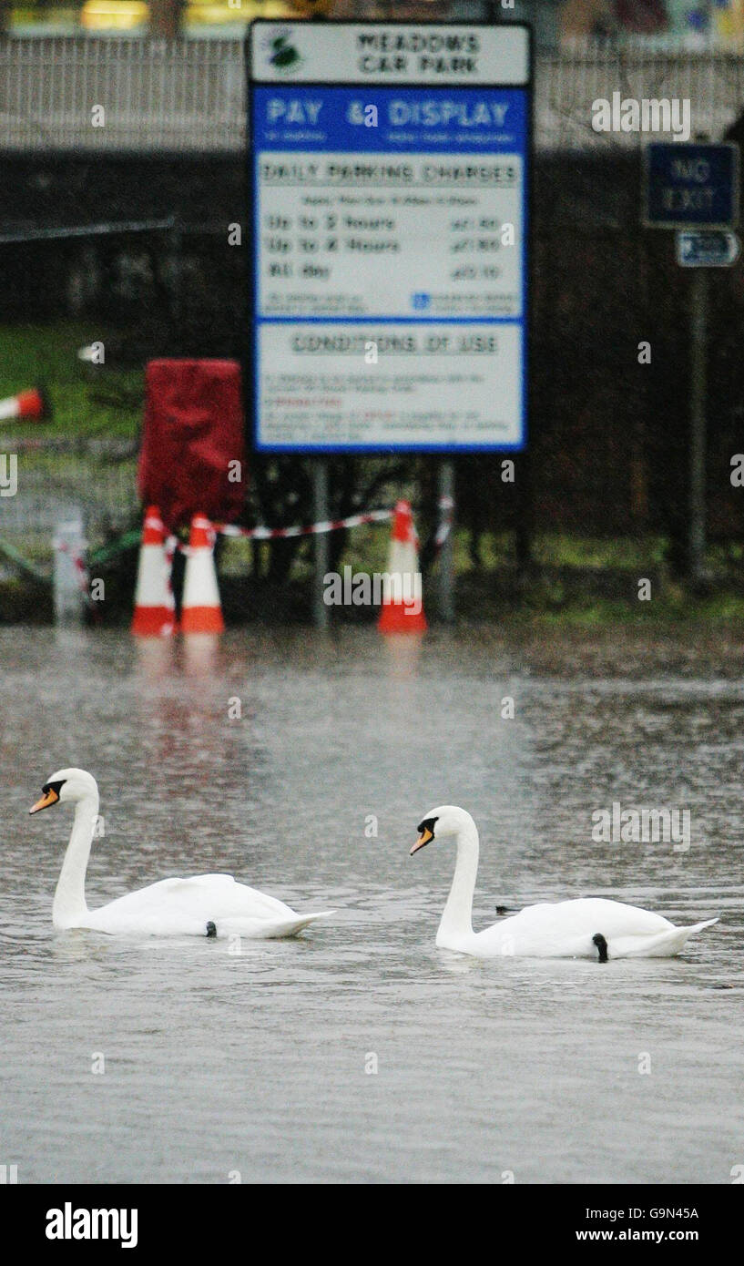 Severe weather in Scotland Stock Photo - Alamy