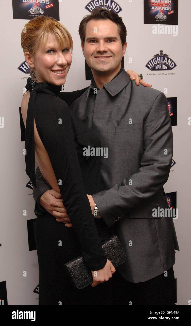 Jimmy carr girlfriend karoline copping hi-res stock photography and ...