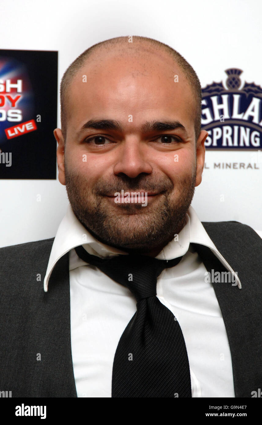 Ash Atalla arrives for the British Comedy Awards 2006 at the London ...