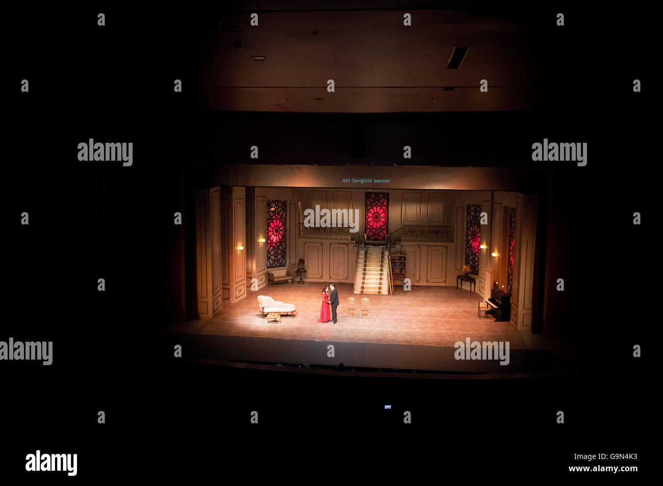 An opera about love Stock Photo - Alamy