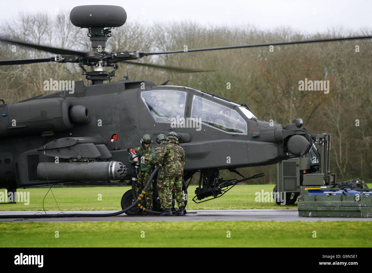 Apache attack helicopter Stock Photo - Alamy