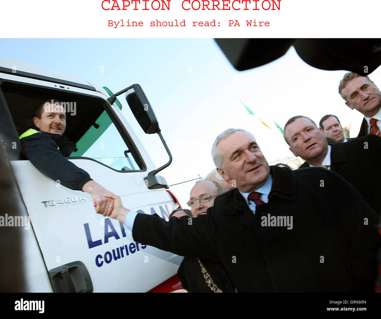 Opening of Dublin City's Port Tunnel Stock Photo - Alamy