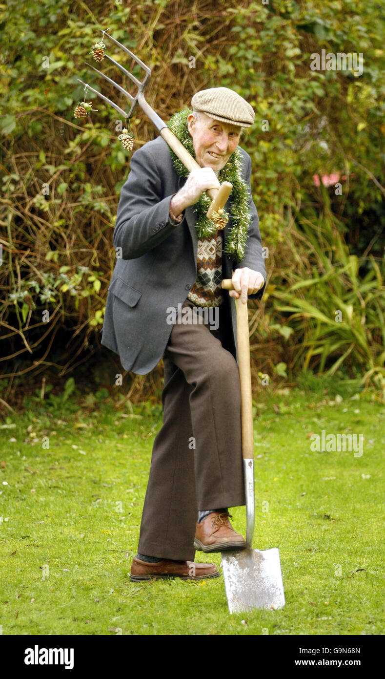 Thought to be britains oldest worker hi-res stock photography and ...