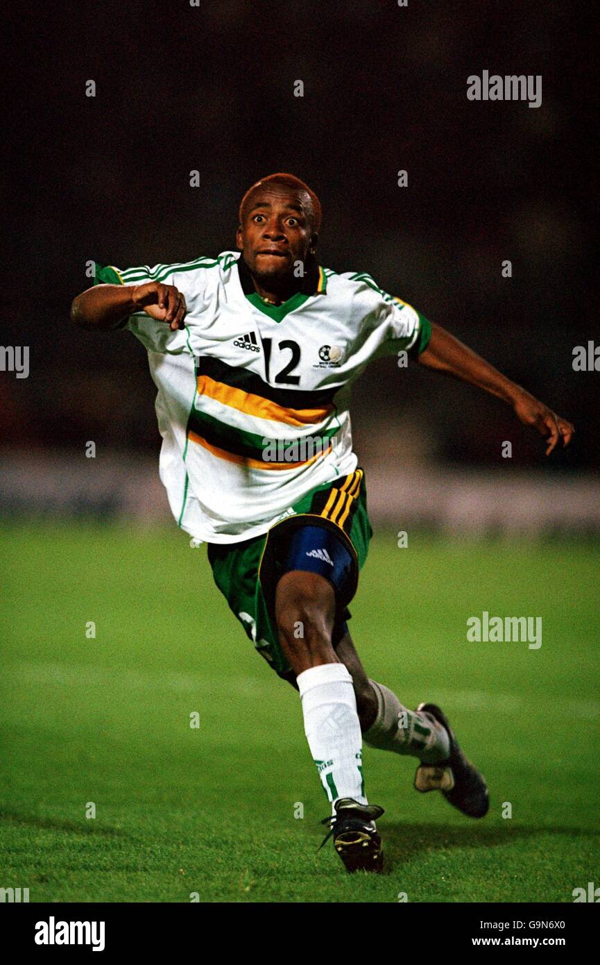 Soccer - International Friendly - Italy v South Africa. Alfred Phiri ...