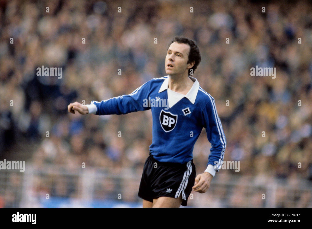 Bayern Munich Franz Beckenbauer German Soccer High Resolution Stock ...