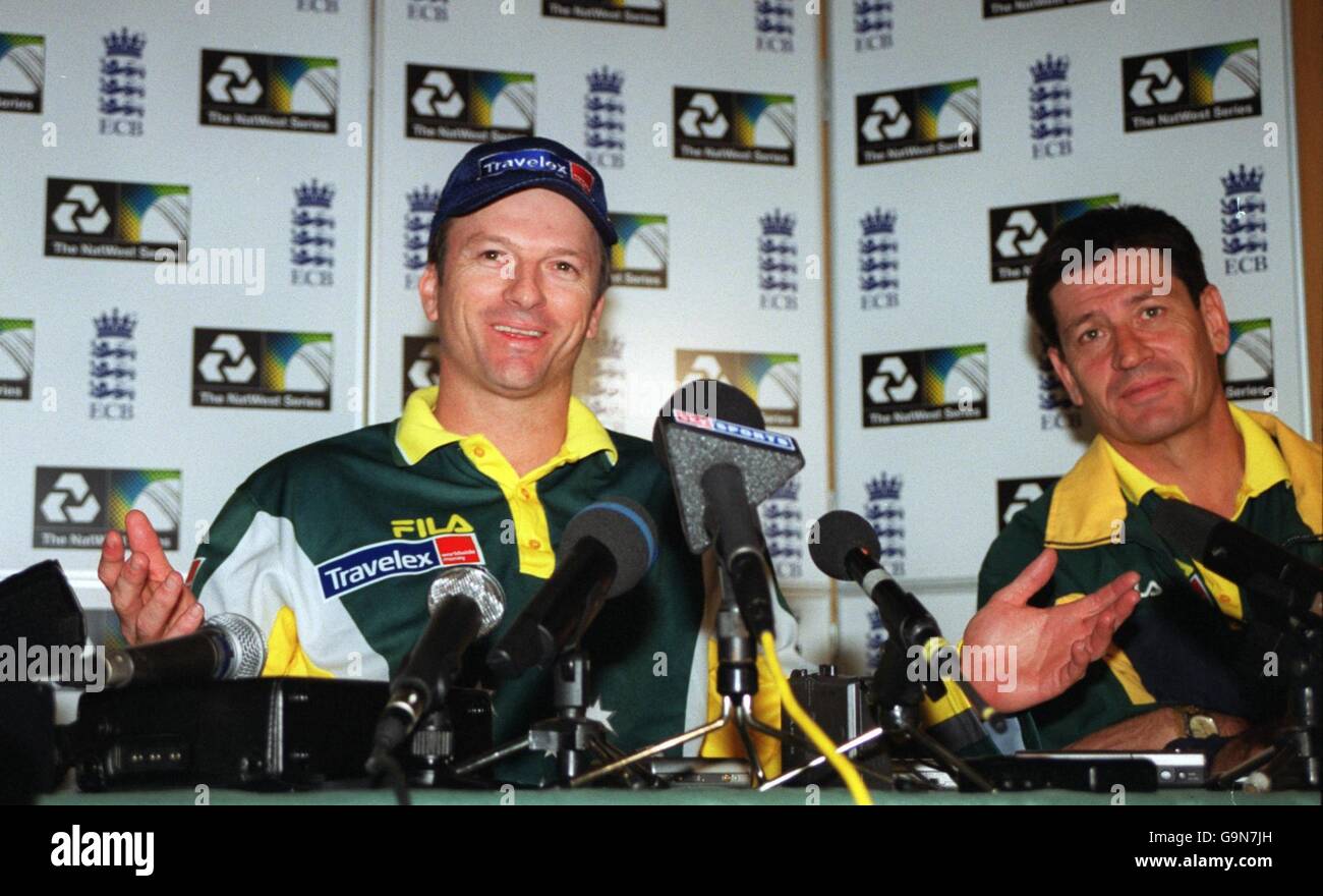 Cricket - Press Conference - Trent Bridge - Nottingham Stock Photo - Alamy