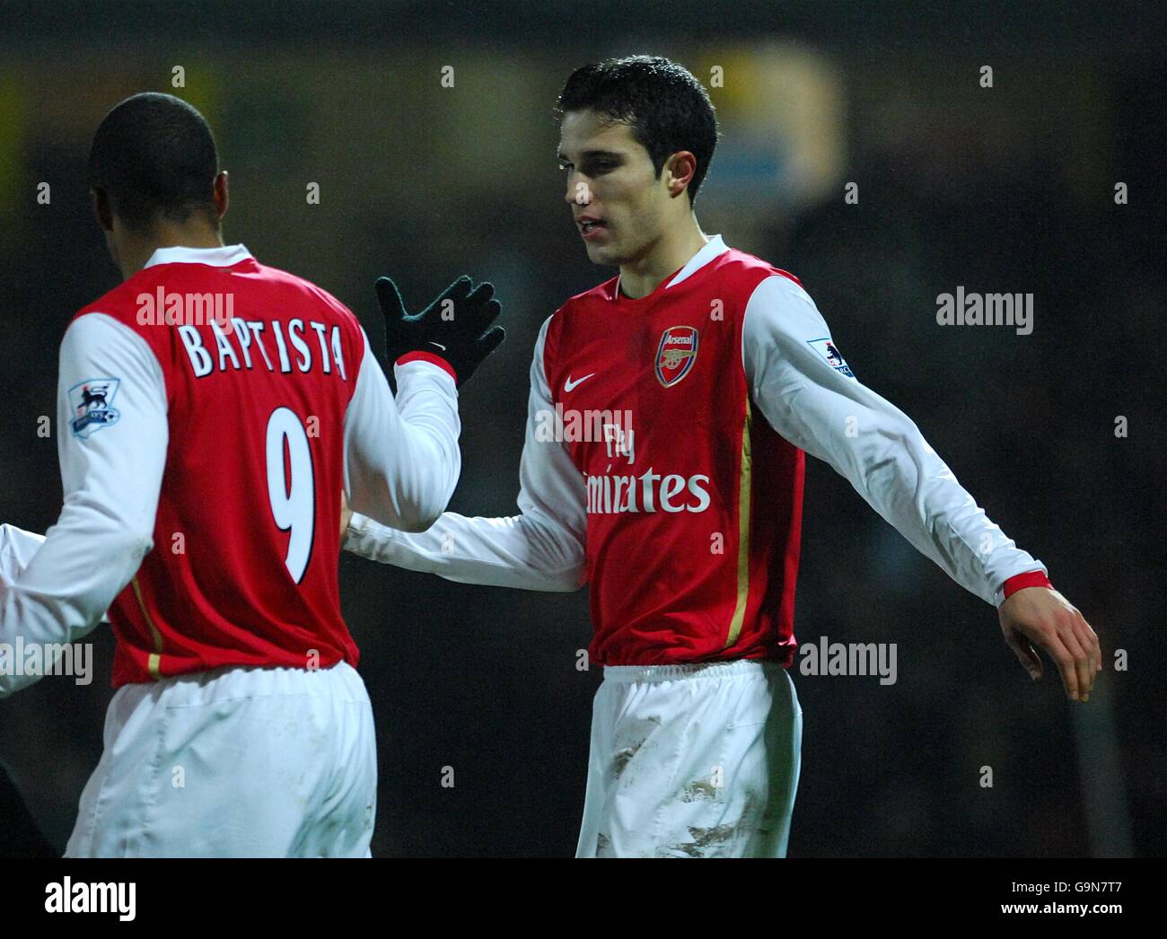 Julio cesar baptista celebrates hi-res stock photography and images - Alamy