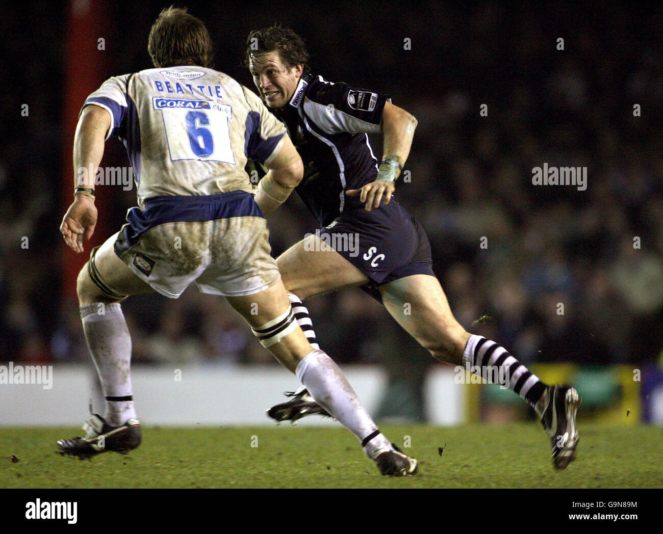 Full length action running tackling mangrk hi-res stock photography and ...