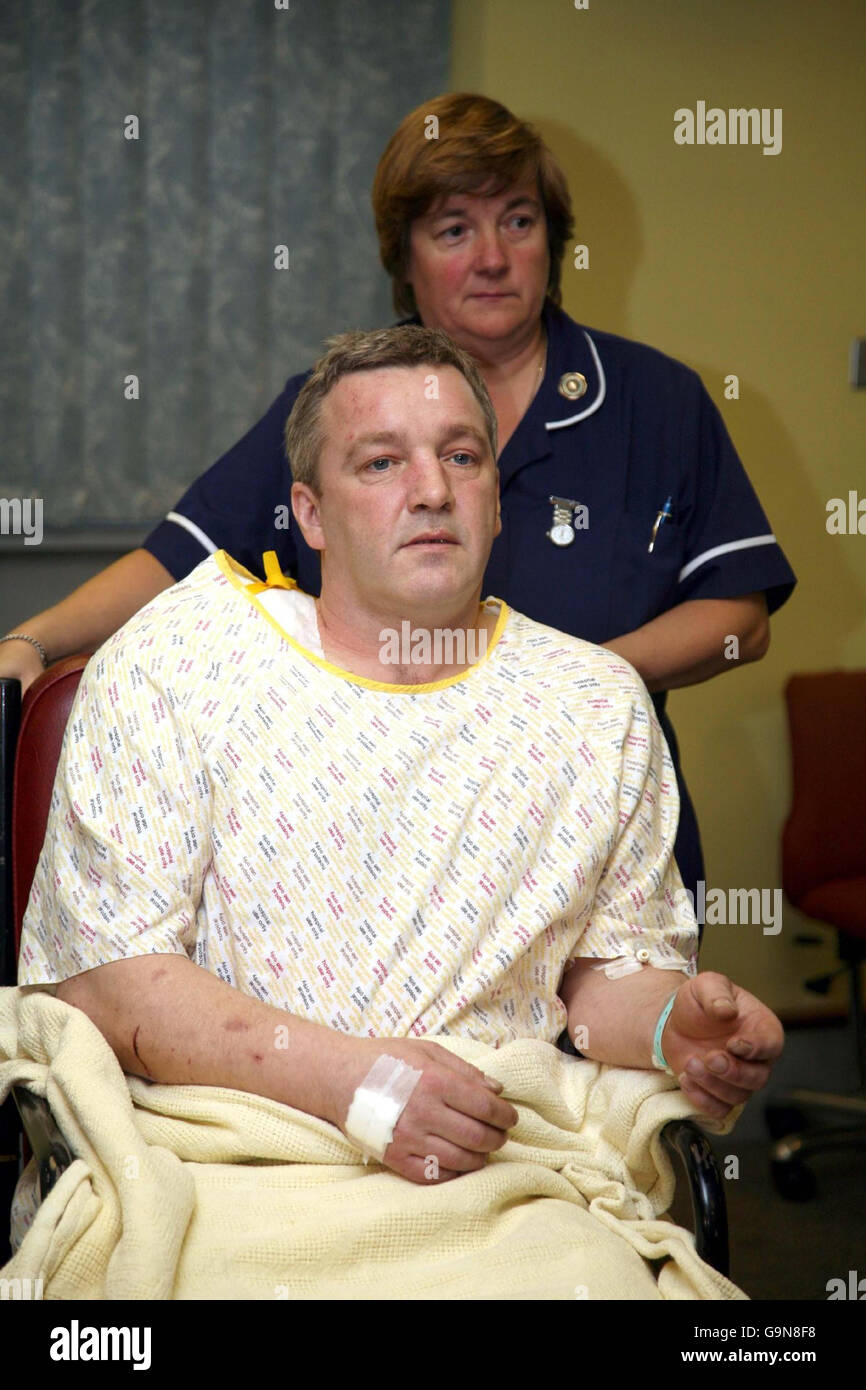 M4 coach crash Stock Photo - Alamy