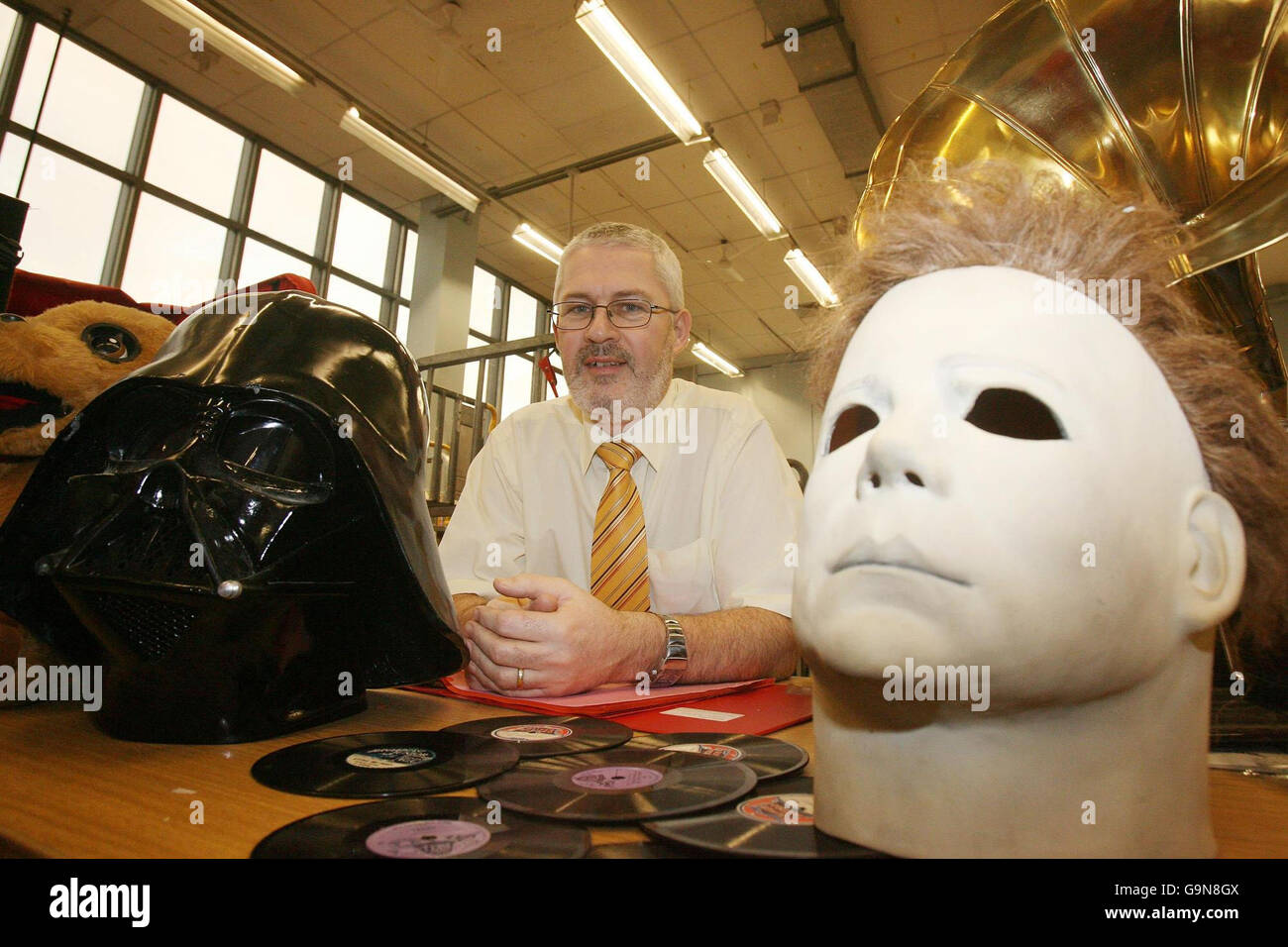 John McAleer Head of Royal Mails National Returns Centre sorts through ...