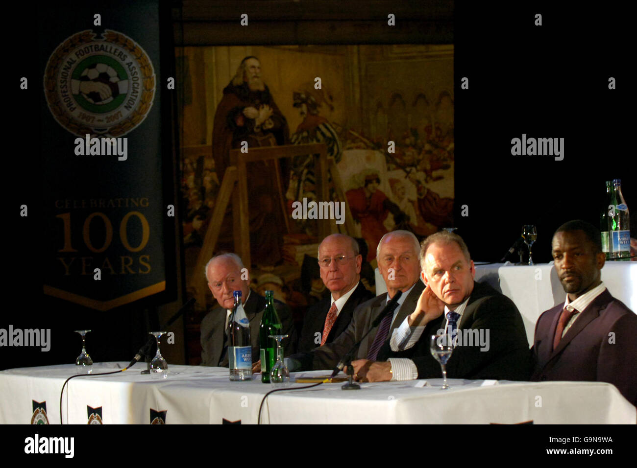 Past and present players attend the PFA Centenary launch Stock Photo ...
