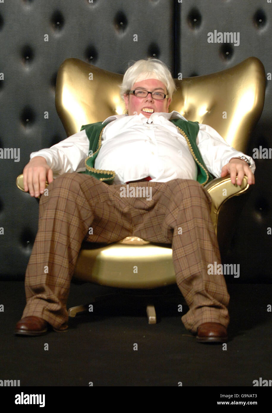 Alan Carr as Ken Russell in a Celebrity Big Brother spoof for the ...