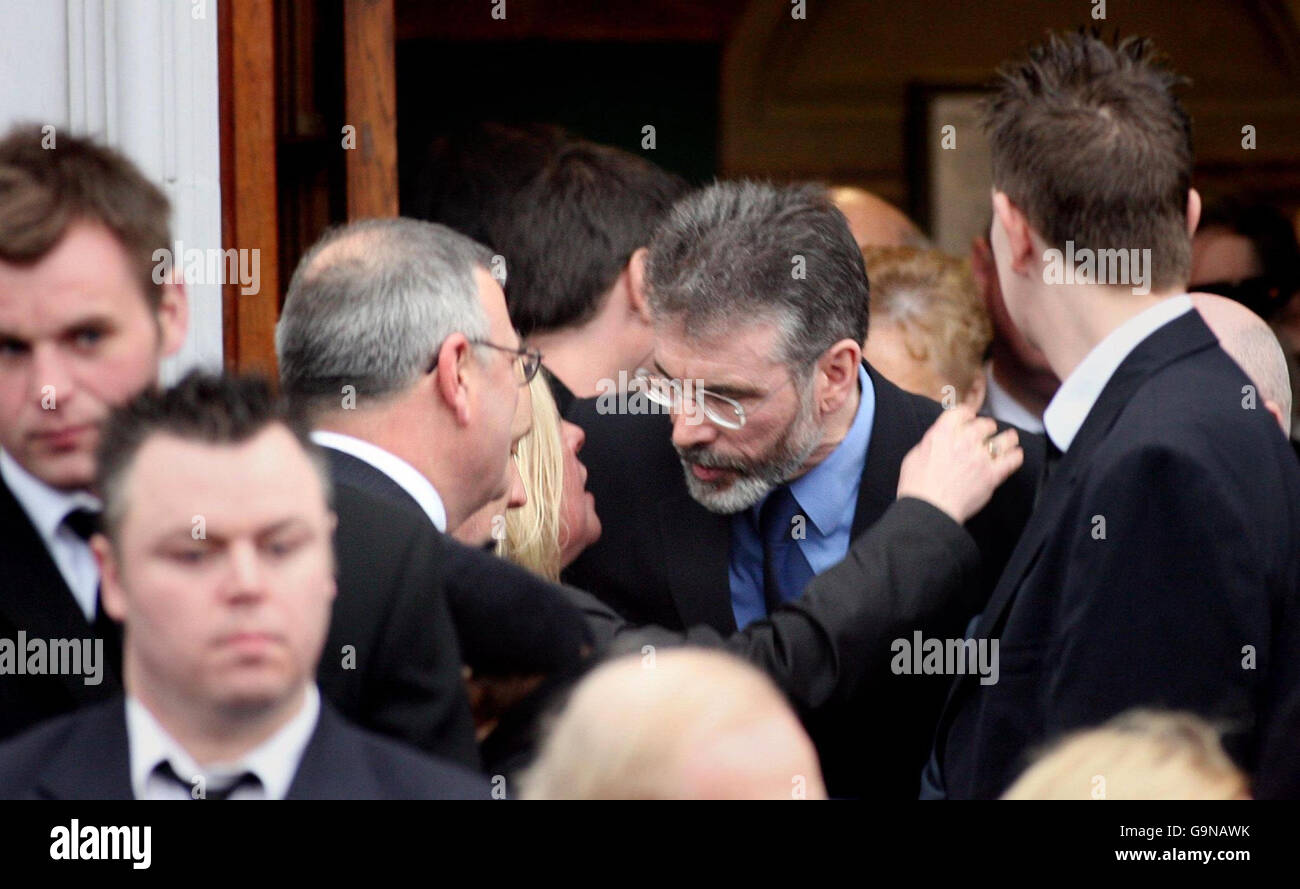 Funeral of David Ervine Stock Photo - Alamy