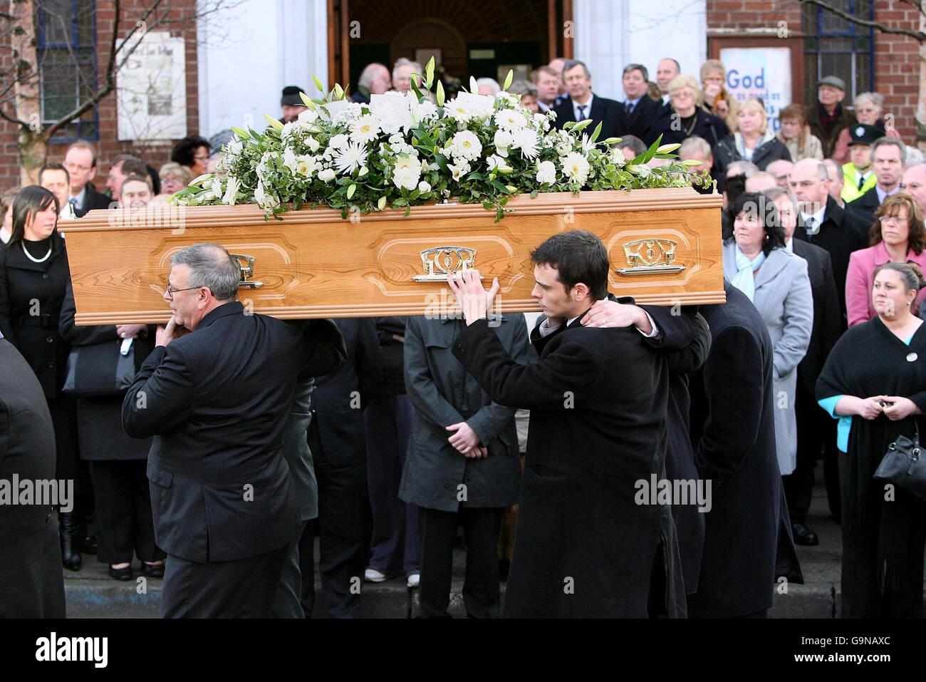 The family of progressive unionist leader david ervine hi-res stock ...