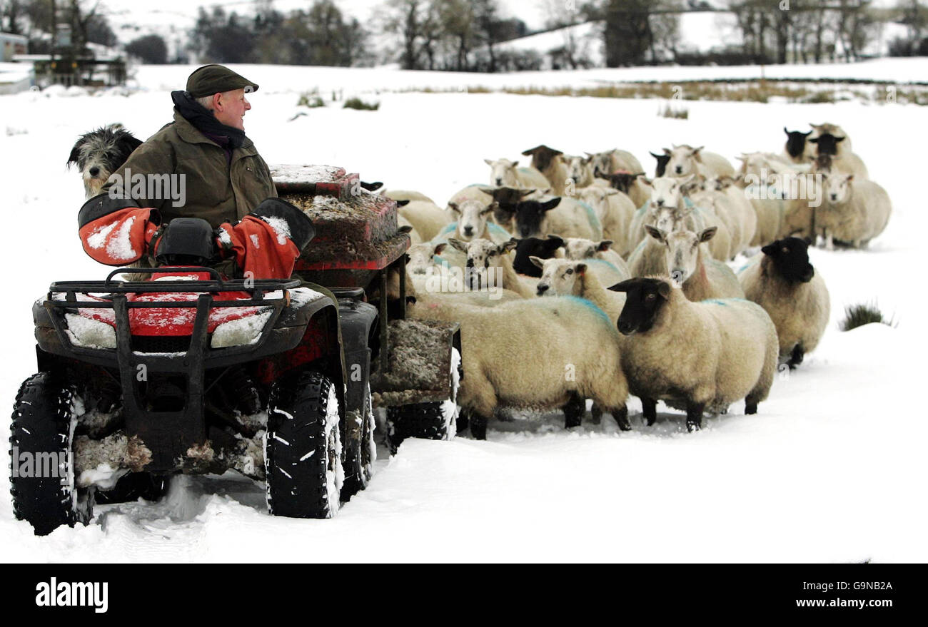 Storms sweep across UK Stock Photo - Alamy