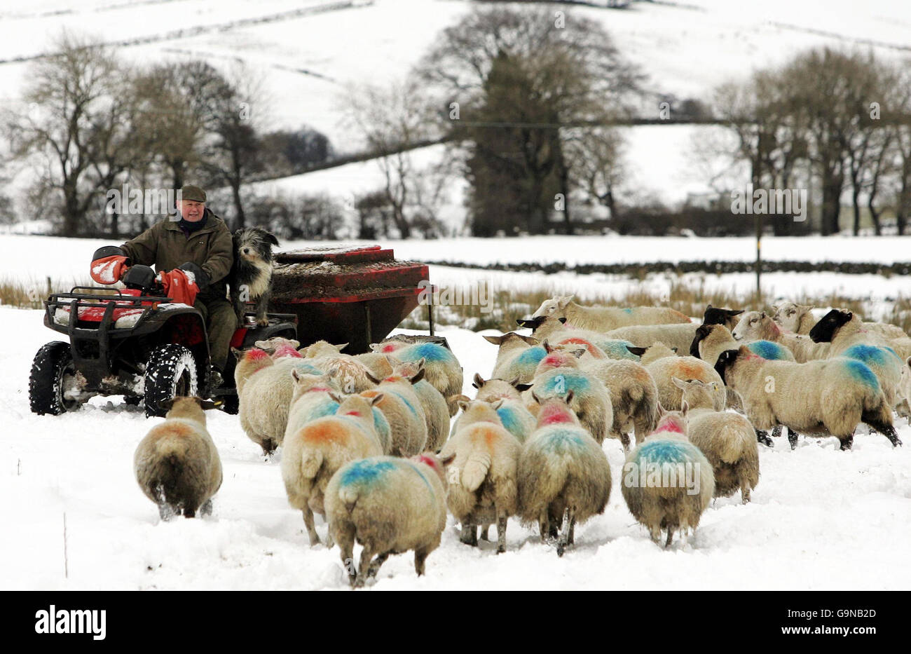 Storms sweep across UK Stock Photo - Alamy