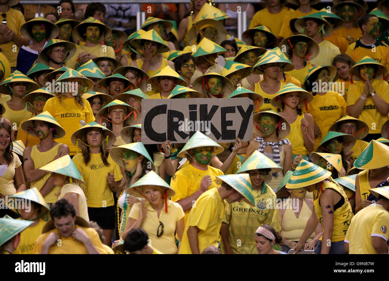 Tennis - Australian Open - Day Five - Melbourne. Australian Fans during ...