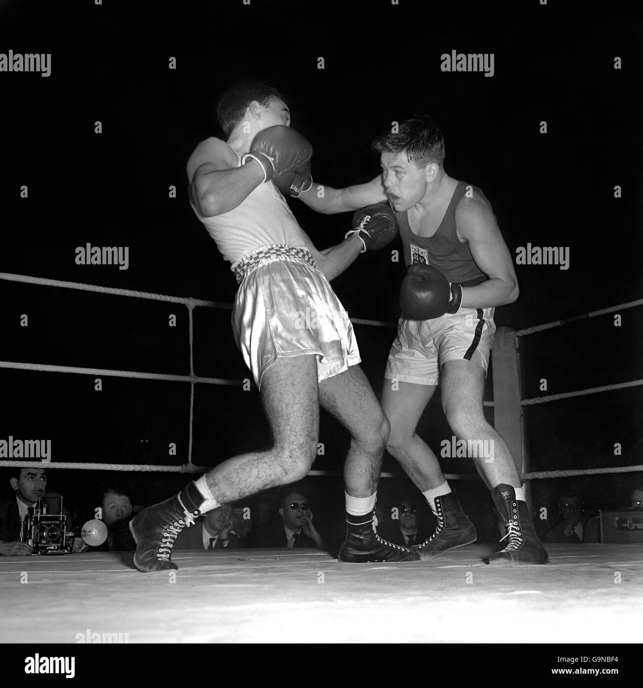 Boxing amateur match england v ireland royal albert hall hi-res stock ...