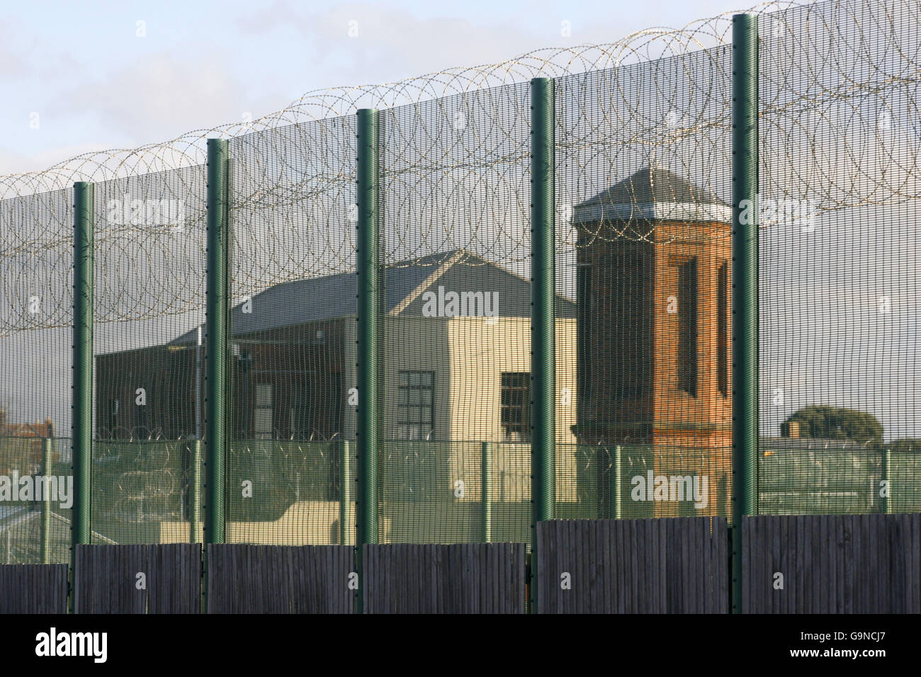 The Haslar Immigration Removal Centre in Gosport, Hampshire which is ...