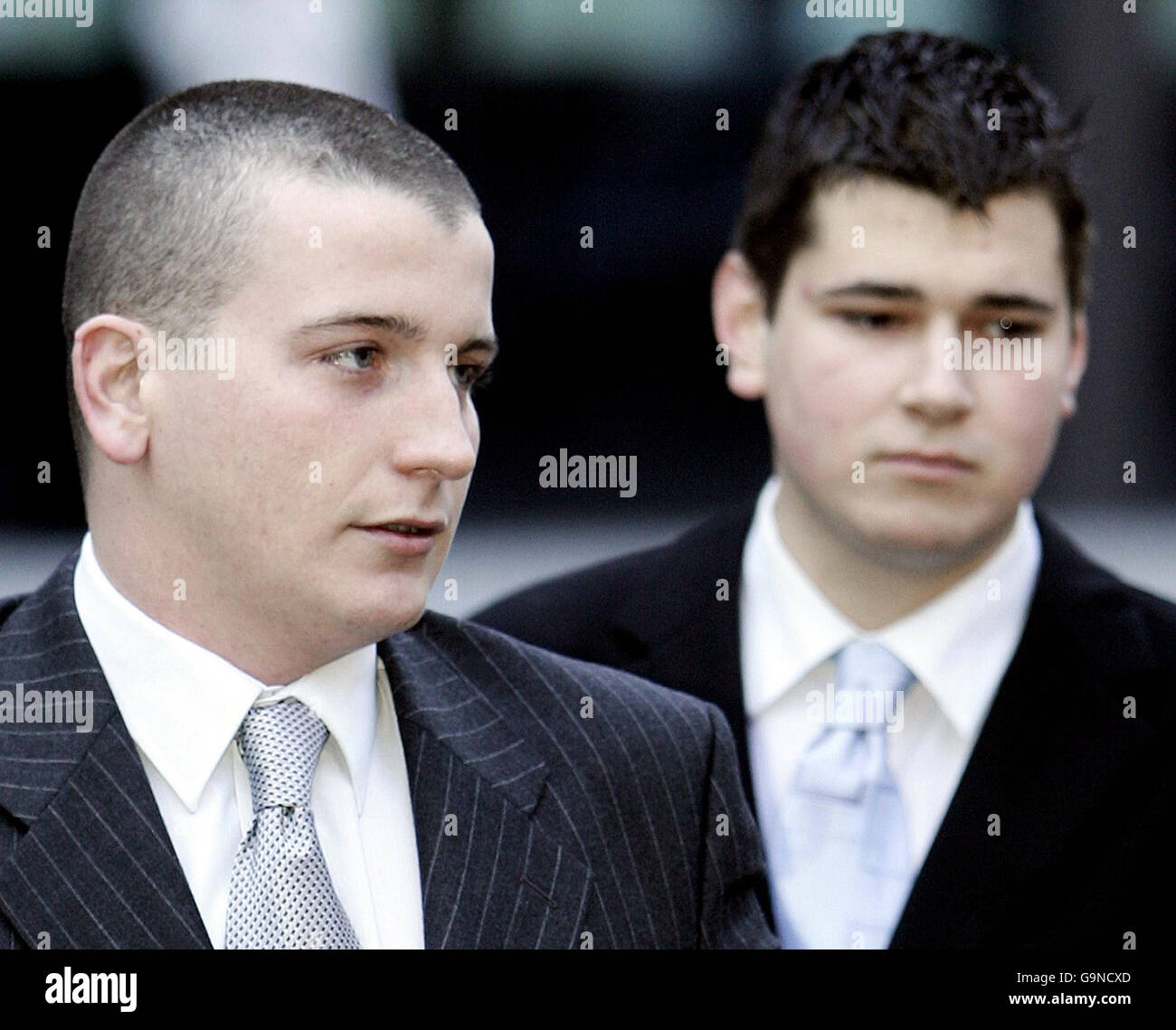 From left: Troopers David Wright, 25, and Adam Bray, 20, both soldiers ...