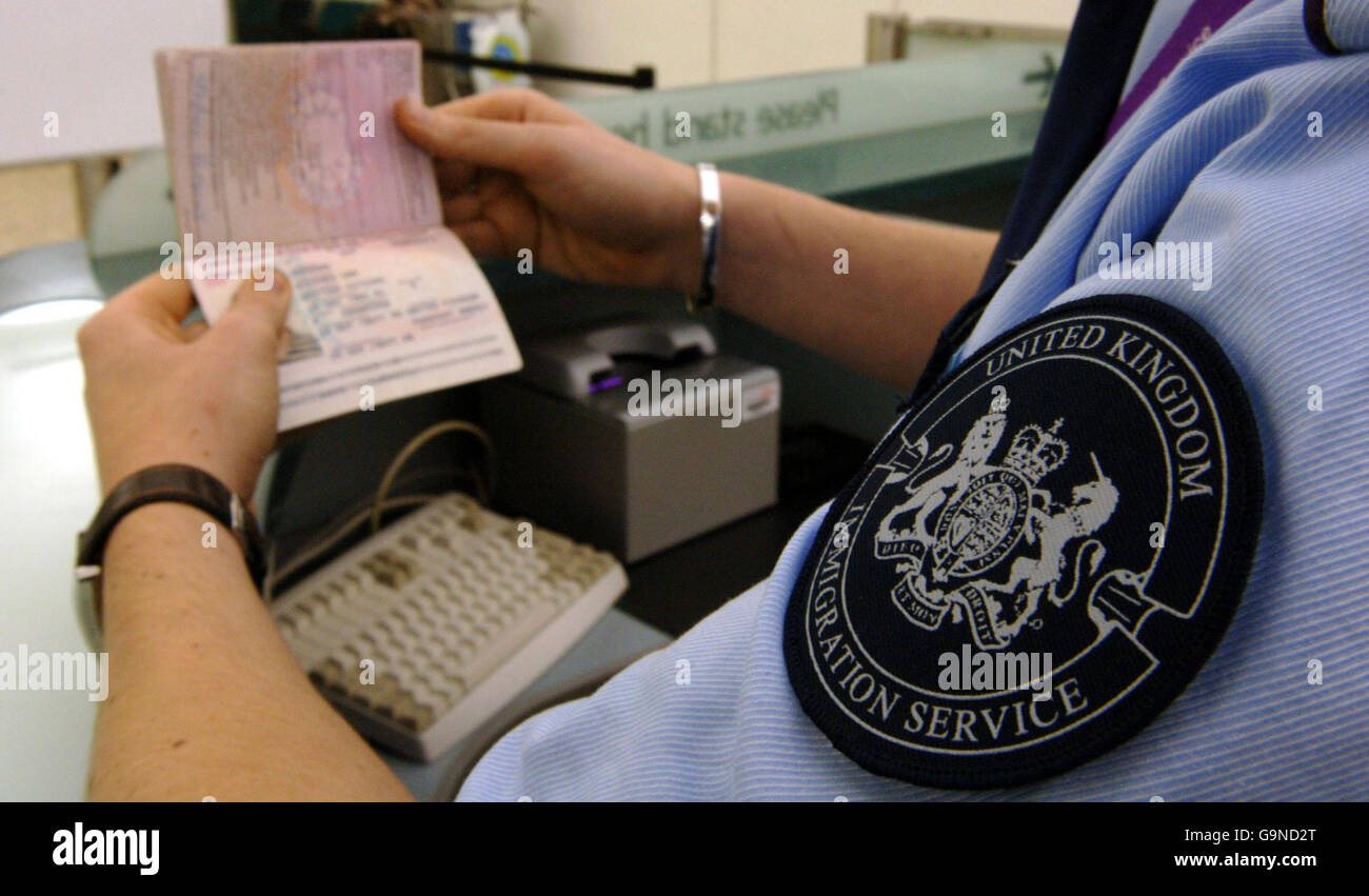 Immigration Service launches new uniform Stock Photo - Alamy