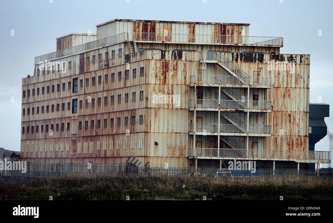 The bibby renaissance prison ship which is 400ft long hi-res stock ...