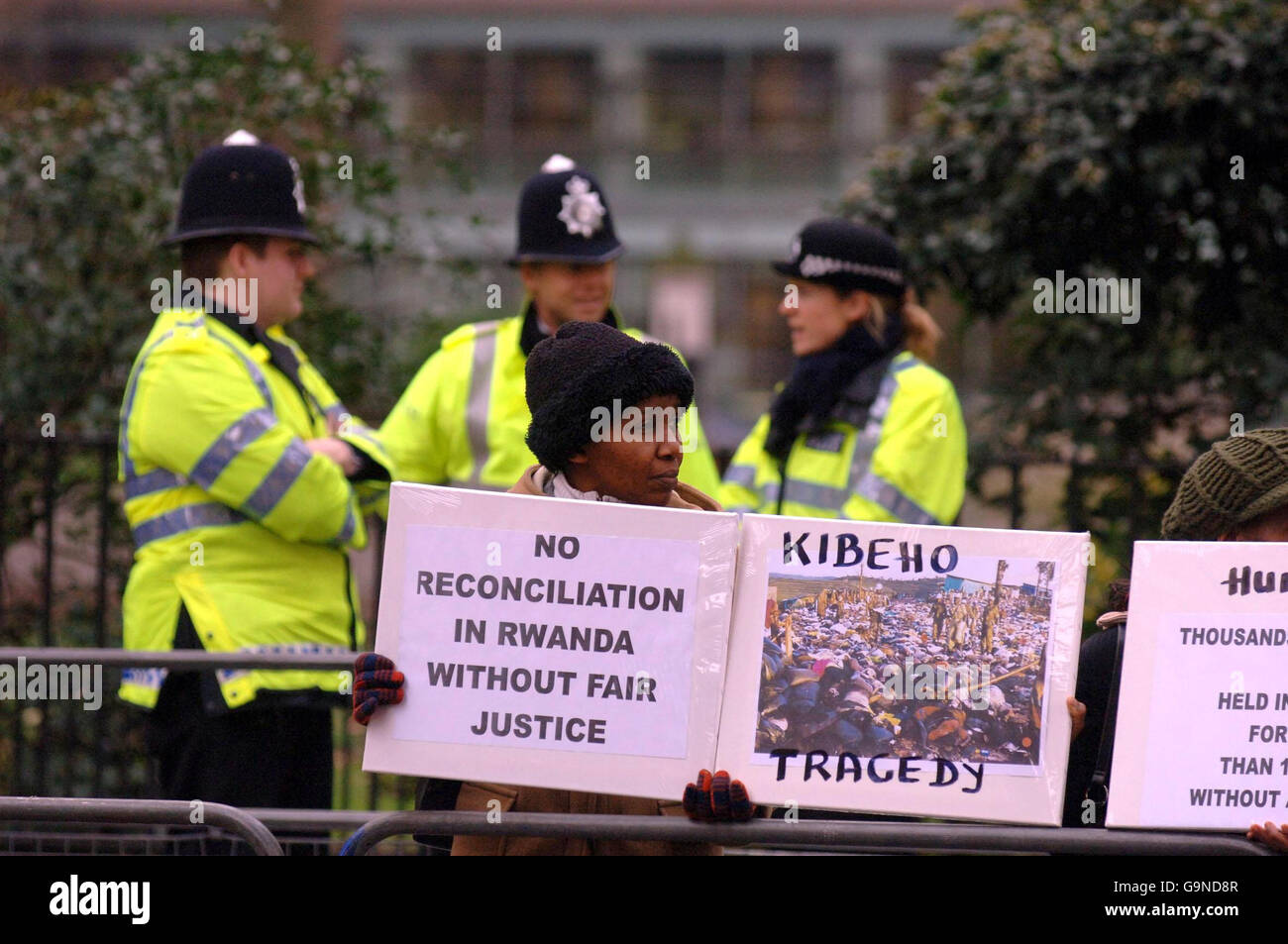 Rwandan genocide court case Stock Photo - Alamy