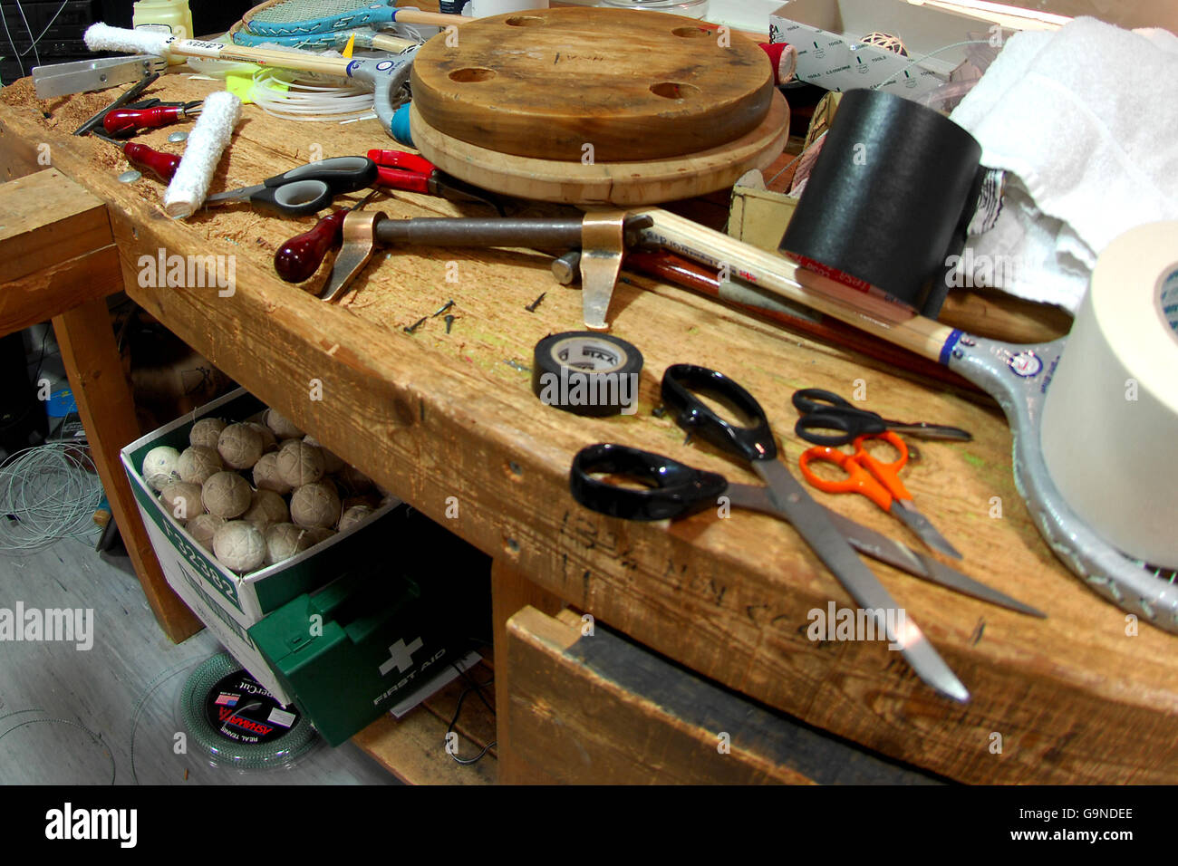 Rackets & Real Tennis - Queen's Club Stock Photo - Alamy