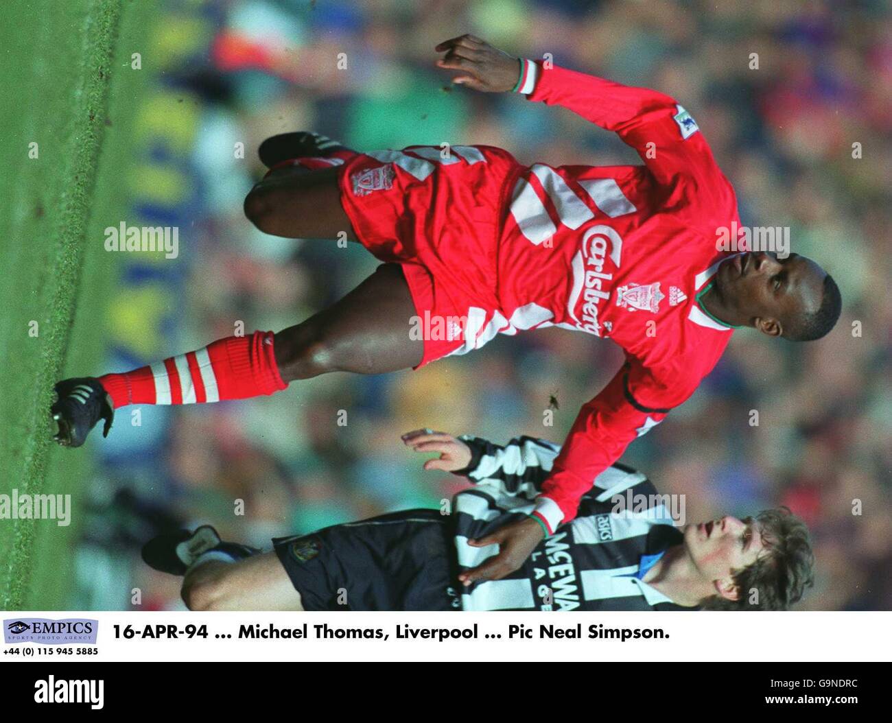 139499, Michael Thomas. 16-APR-94. Michael Thomas, Liverpool Stock ...
