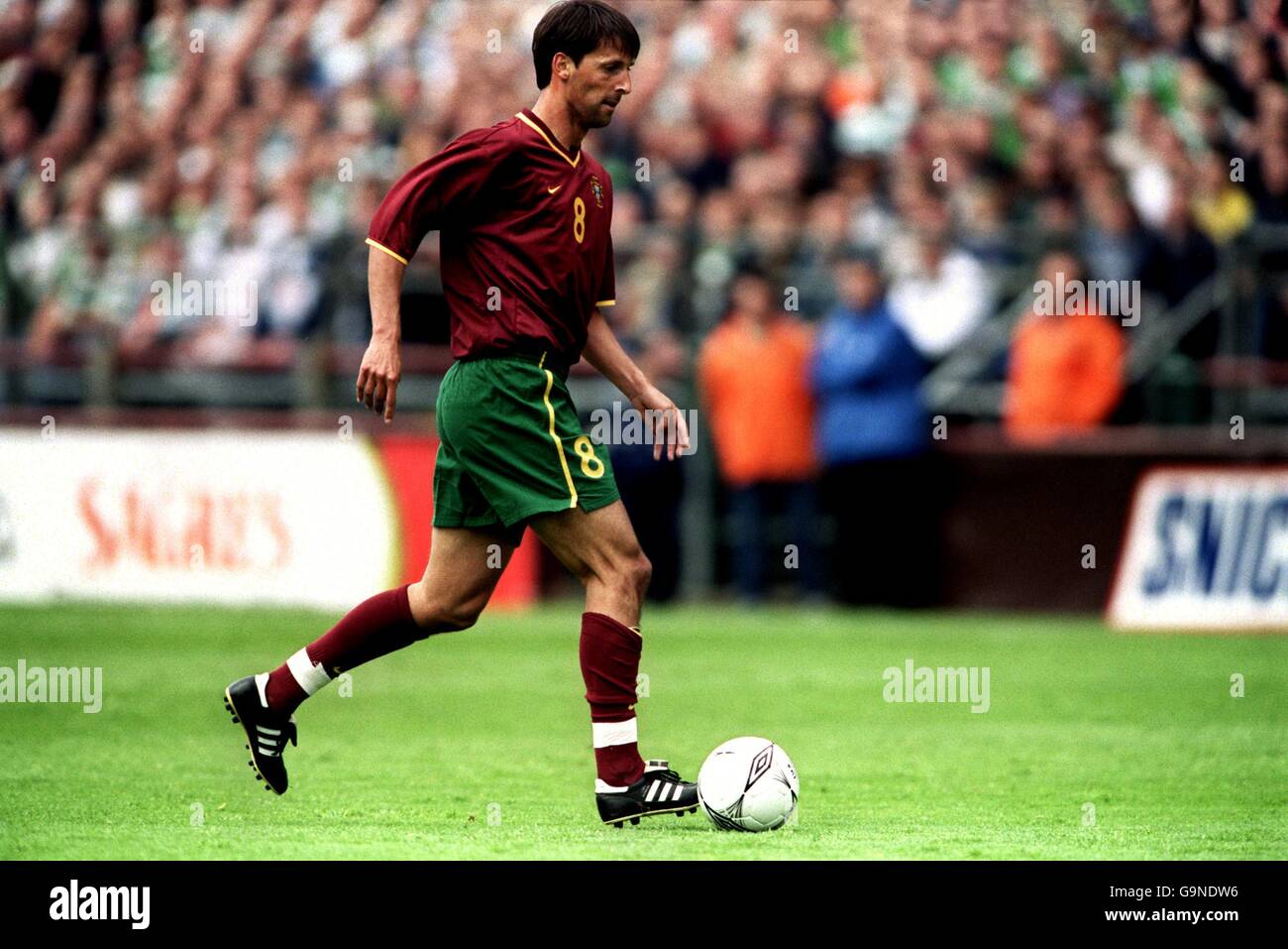 Soccer world cup 2002 qualifier group two ireland v portugal hi-res ...