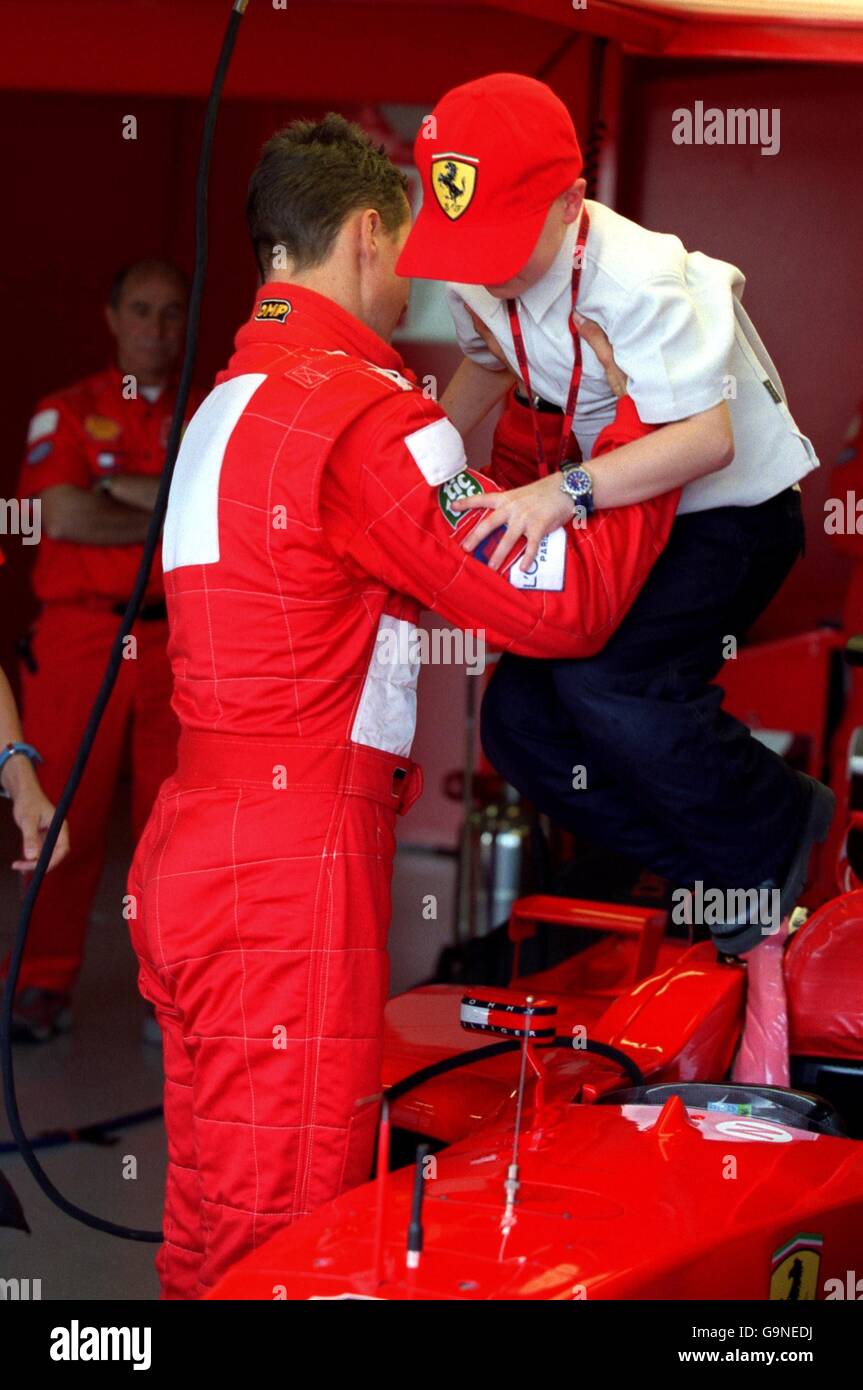 Formula One Motor Racing - Silverstone testing Stock Photo - Alamy