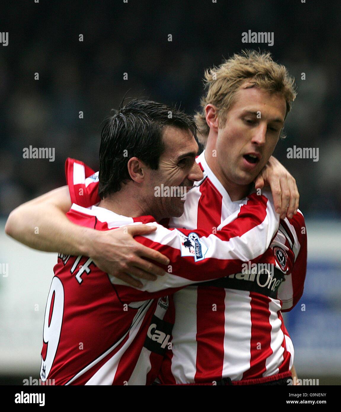 Sheffield uniteds keith gillespie hi-res stock photography and images ...