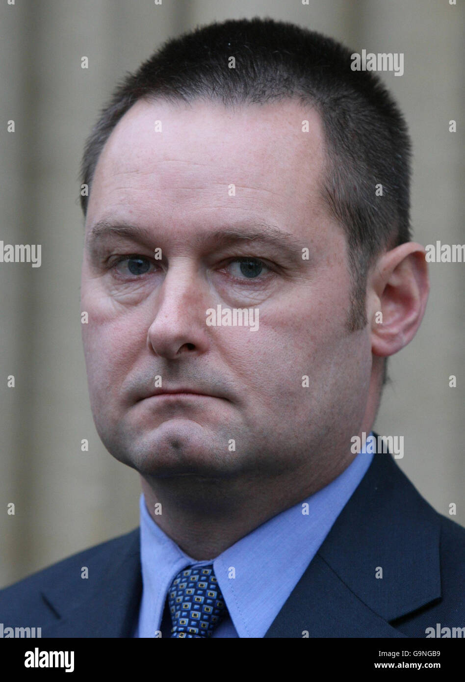 Air Traffic Controller Lieutenant Commander Alistair Dale outside ...
