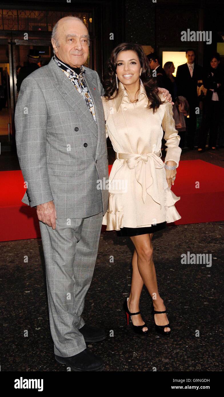 Eva Longoria opens Harrods sale - London Stock Photo - Alamy