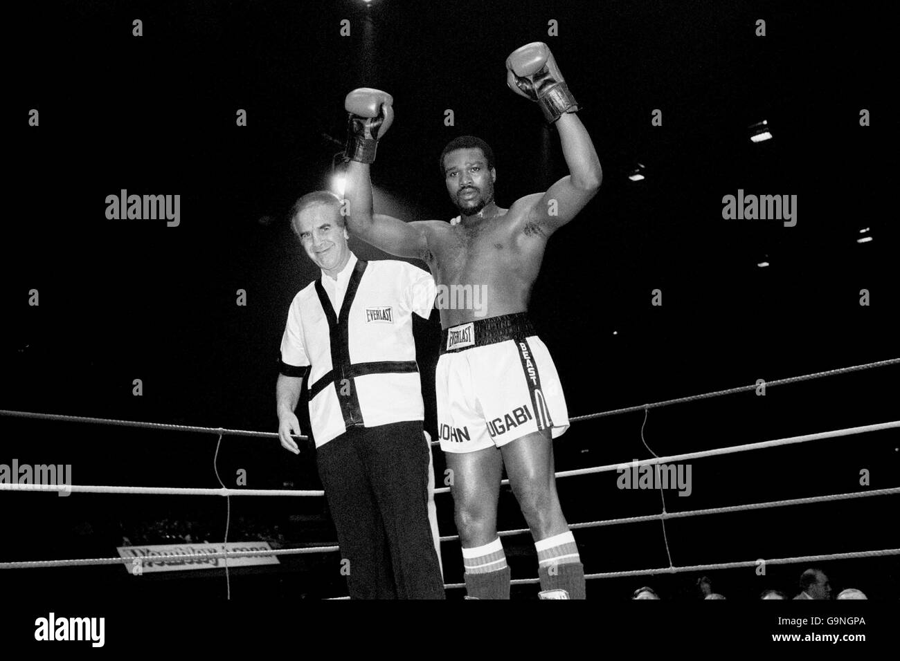 Boxing - Light Middleweight Bout - John Mugabi v Nino Gonzalez - Empire ...