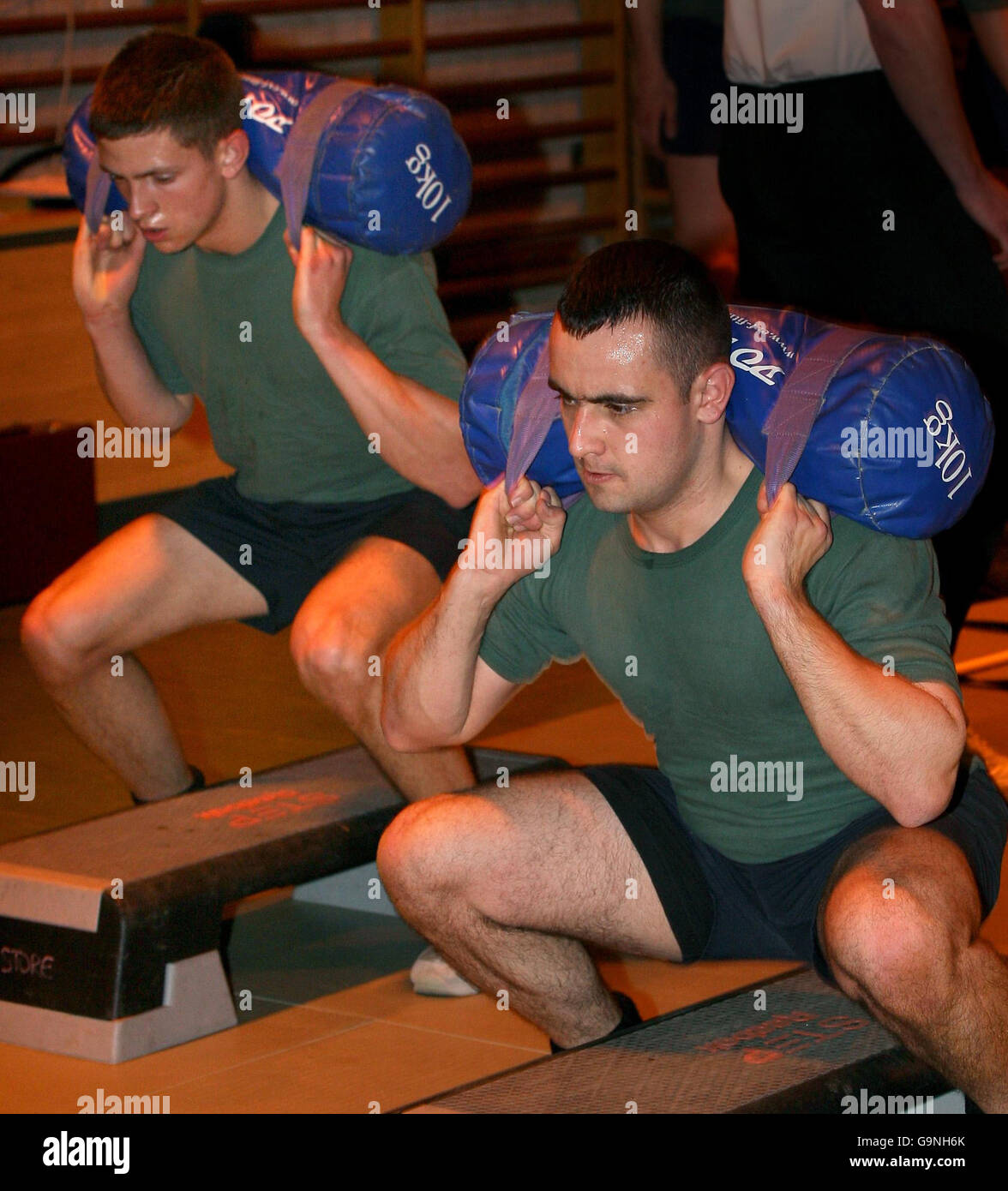 Marine Commandos train at the Commando Training Centre in Lympstone ...