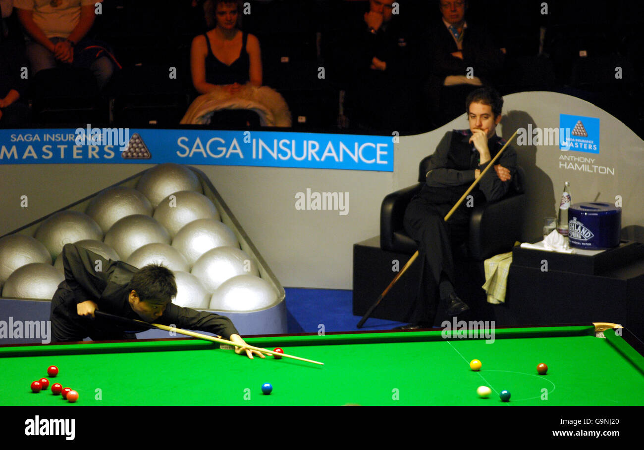 Snooker - SAGA Insurance Masters 2007 - Wembley Arena Stock Photo - Alamy