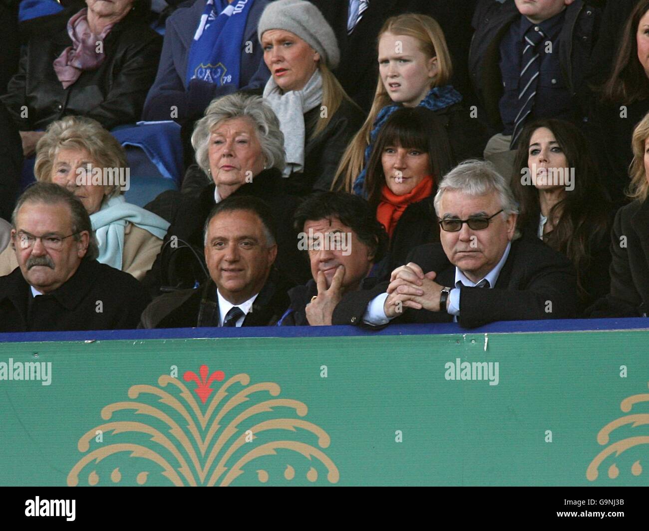 Actor sylvester stallone during the game hi-res stock photography and ...