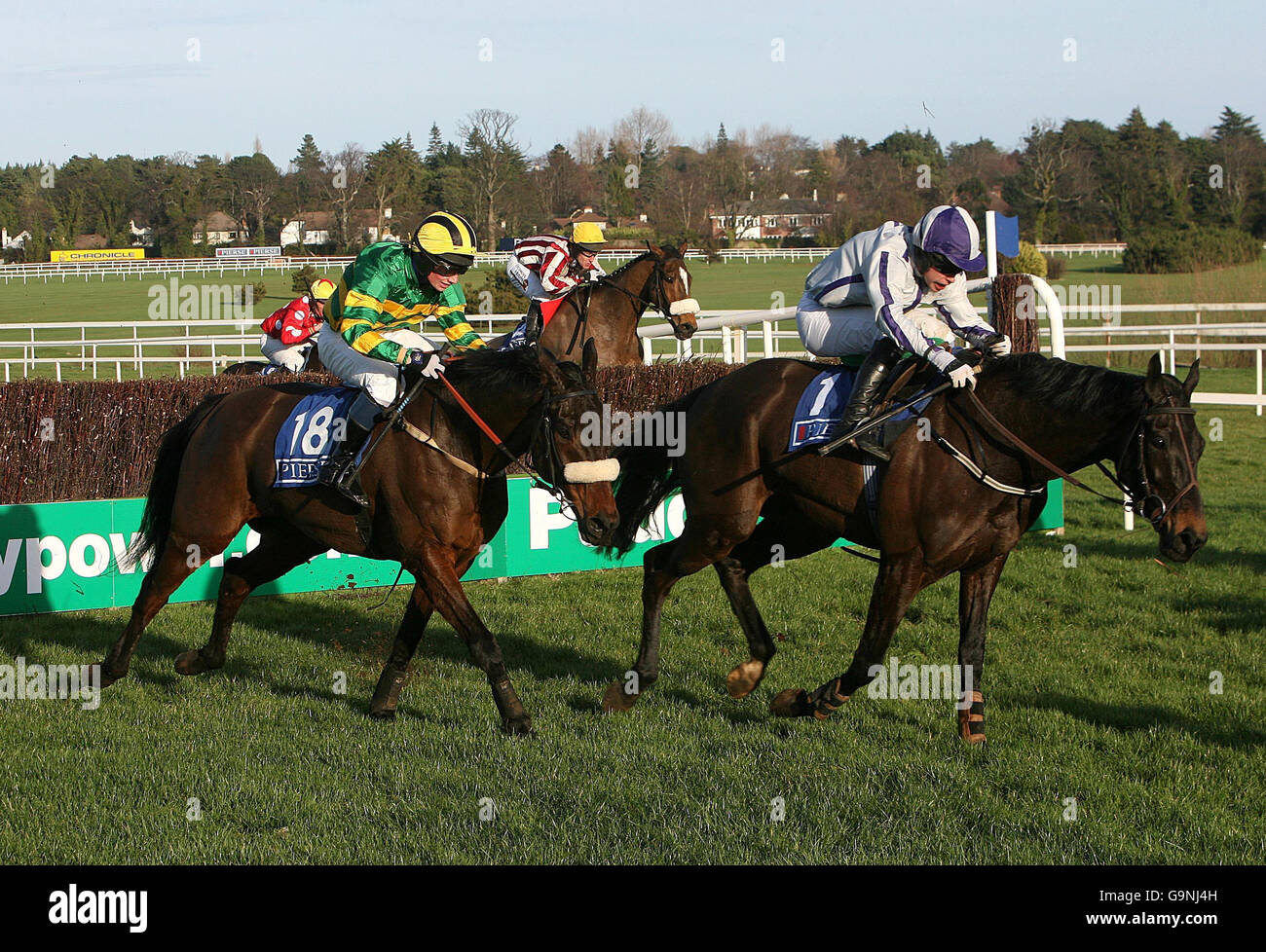 Racing - Leopardstown Stock Photo - Alamy