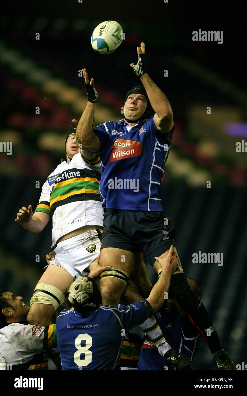 Border reivers stuart grimes wins line out hi-res stock photography and ...