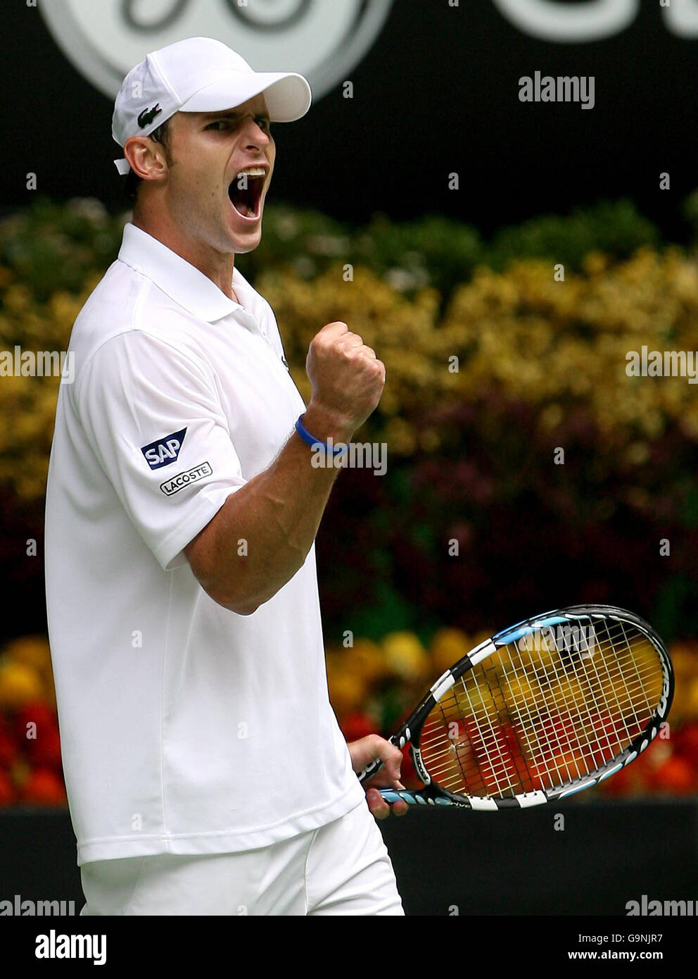 Tennis - Australian Open - Day Seven - Melbourne Stock Photo - Alamy