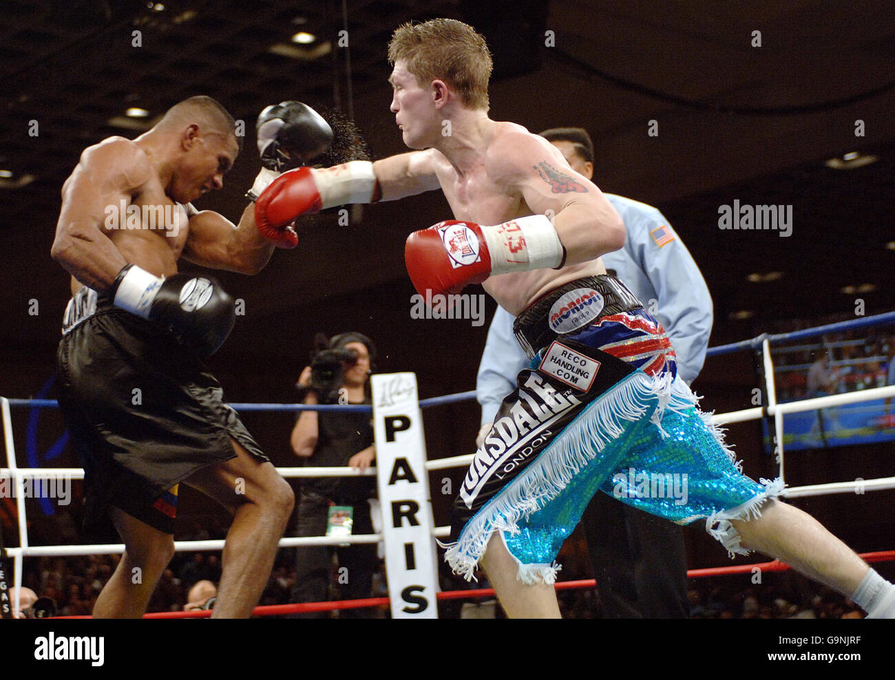 Boxing ricky juan urango las hi-res stock photography and images - Alamy