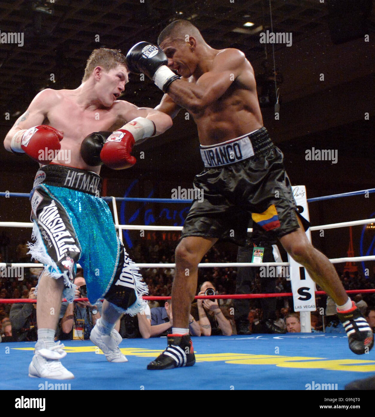 Boxing ricky juan urango las hi-res stock photography and images - Alamy