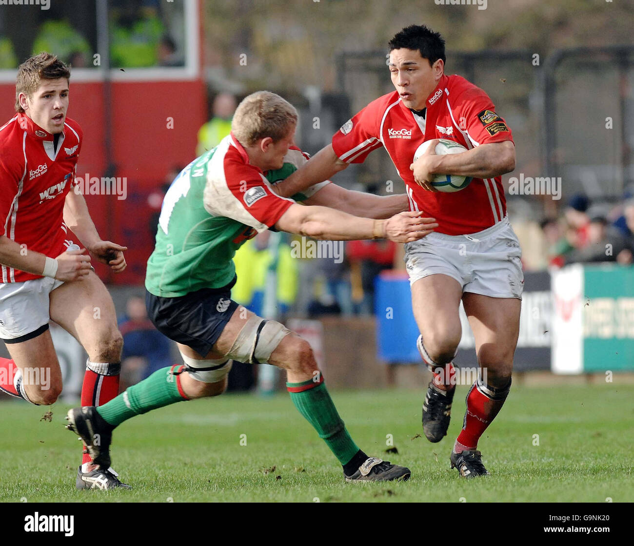 Rugby Union - Heineken Cup - Pool 5 - Llanelli Scarlets v London Irish ...