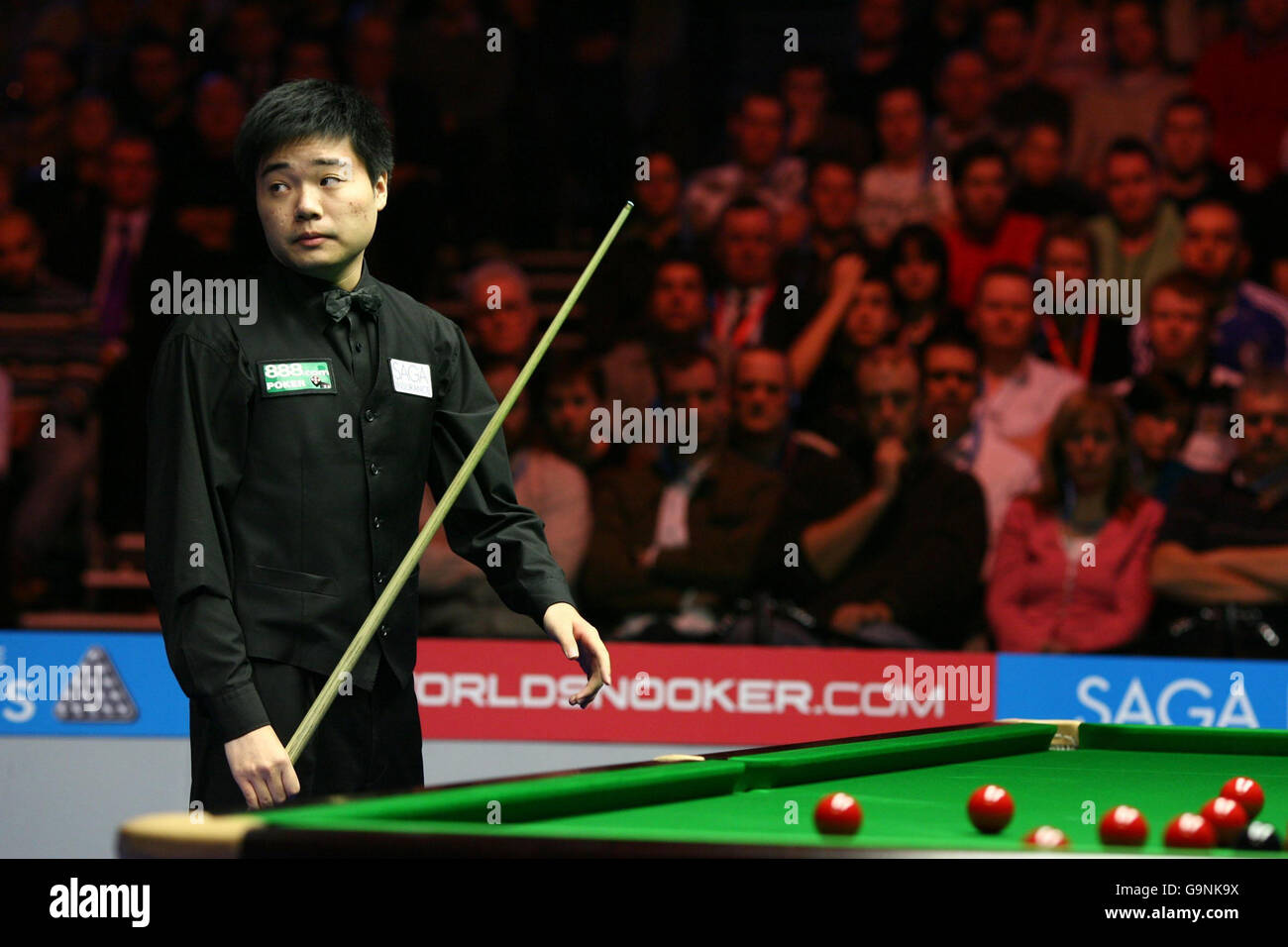 Chinese teenager Ding Junhui casts a forlorn figure after returning for ...